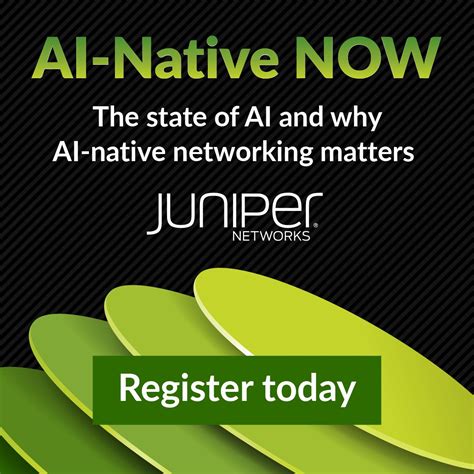Juniper Networks On Linkedin Ai Native Networking Platform Juniper