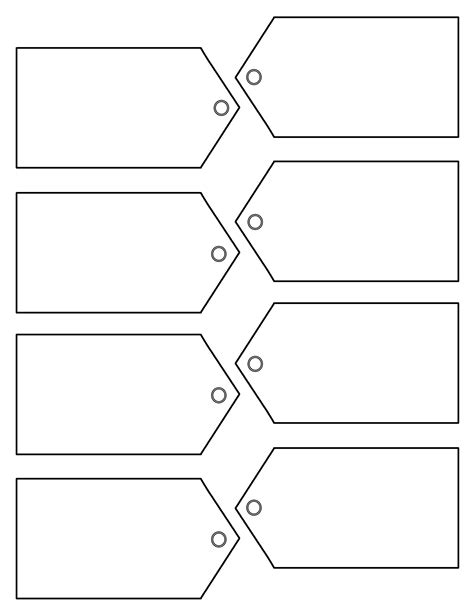 Free Printable Key Tag Templates