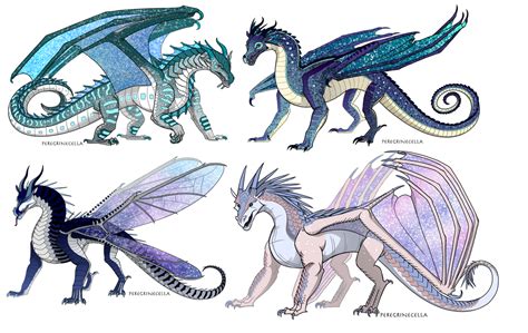 Wof Dragon Adopt Set Closed By Frigidbanshee On Deviantart