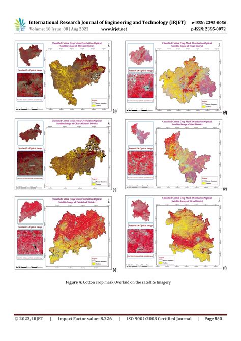 Identification Discrimination And Classification Of Cotton Crop By Using Multispectral Imagery