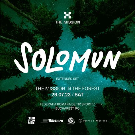 The Mission In The Forest With Solomun Iul