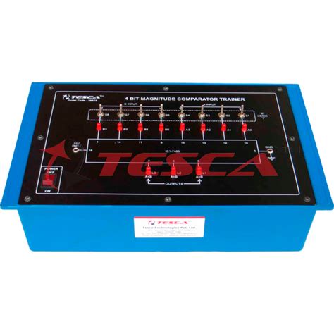 4 Bit Magnitude Comparator Trainer Order Code 38675