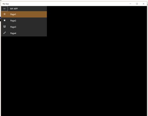 Creating A Hamburger Menu For Windows Uwp Apps Hubpages
