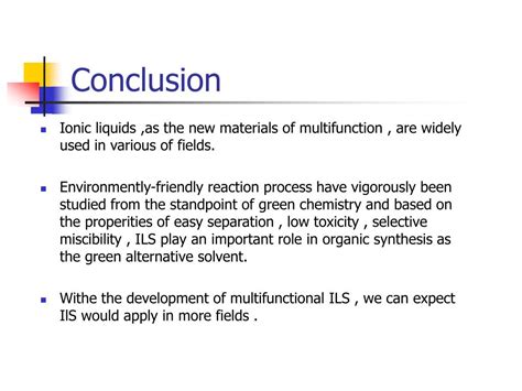 Ppt Ionic Liquid Powerpoint Presentation Free Download Id 6795384