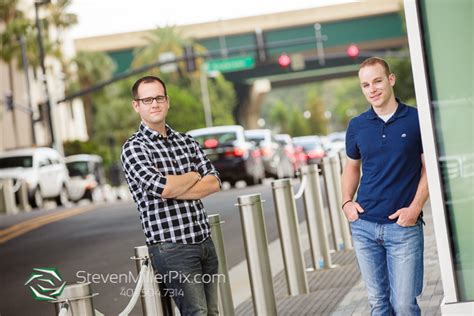 Downtown Orlando Engagement Photographer Same Sex Weddings Orlando