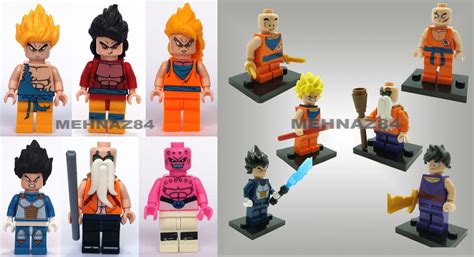 Lego Dragon Ball Z Sets Pack Figurines Dragon Ball Z Lego Eyonm