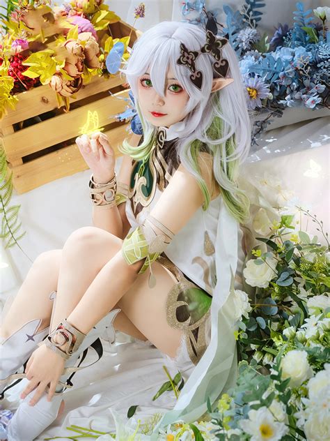 Nahida Genshin Impact Cosplay Costume Tamaño Personalizado Etsy México