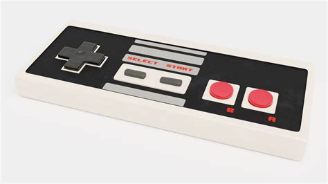Nes Controller 3d Model 5 Unknown Free3d