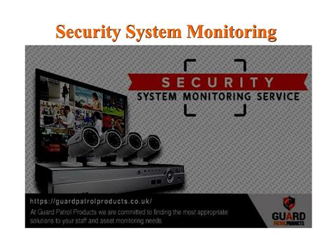 PPT Security System Monitoring Service PowerPoint Presentation Free Download ID