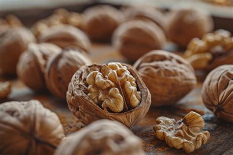 Premium Photo Assorted Nuts On Table