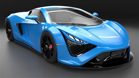 Generic Sports Car 3d Model Turbosquid 1958629