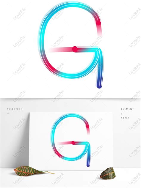 다채로운 문자 G 장식 요소 일러스트 Png 및 벡터 이미지 무료 다운로드 Lovepik