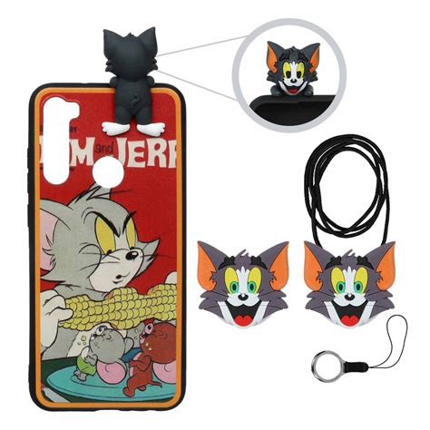 قاب عروسکی پاپ سوکت دار به همراه بند نگه دارنده Xiaomi Redmi Note 8 طرح 5 فروشگاه پنل