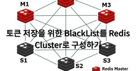 토큰 저장을 위한 BlackList를 Redis Cluster로 구성하기