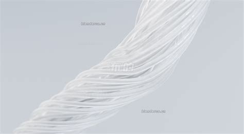 纤维生长动画工程文件与渲染序列 Blender布的