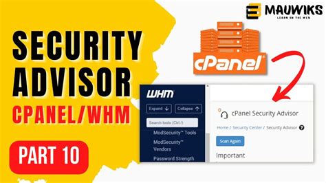 How To Fix Issues On Cpanel Security Advisor Mauwiks