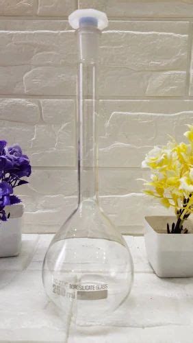 Agarwal Closures Glass VOLUMETRIC FLASK For Chemical Laboratory Ml At Piece In Alwar