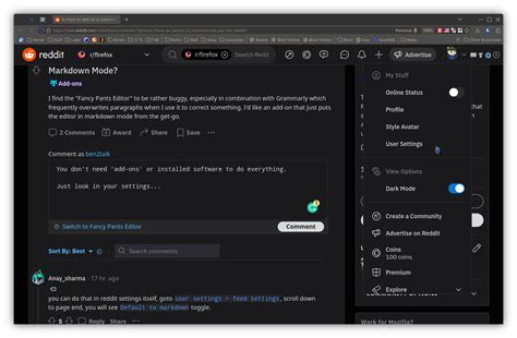 Is There An Add On To Automatically Put The Reddit Comment Editor In