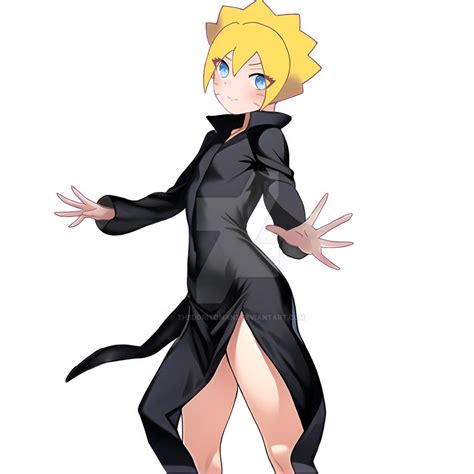 Boruto Crossdressing 32 Remake 18 By Thedoritoman3 On Deviantart