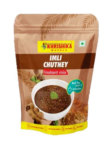 80gm Khrishika Imli Chutney Instant Mix At ₹ 79 Pack In Navi Mumbai Id 2853269392955