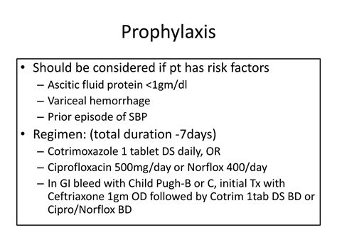 Spontaneous Bacterial Peritonitis Sbp Pptx