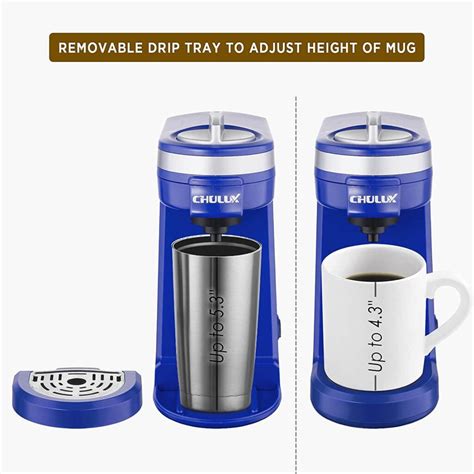 Single Serve Coffee Brewer For Pod Capsule Top Kitchen Gadget