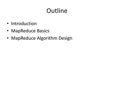 Mapreduce Basics And Algorithm Design Ppt Download