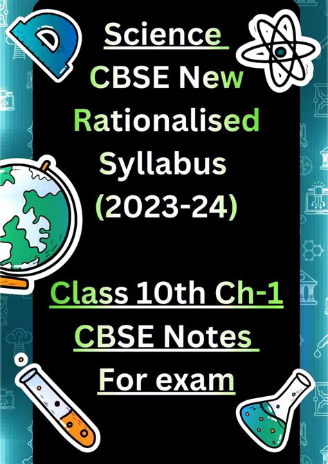 Solution Science Cbse New Rationalised Syllabus 2023 24 Class 10th Ch 1 Cbse Notes For Exam