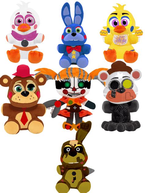 Fnaf 6 Plush Edits R Fivenightsatfreddys