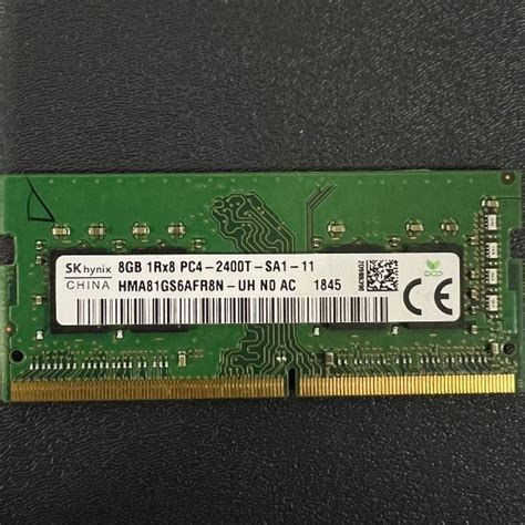 Ram แรมโน๊ตบุ๊ค Ddr4 8gb Skhynix 8gb 1rx8 Pc4 2400t มือสอง Shopee Thailand