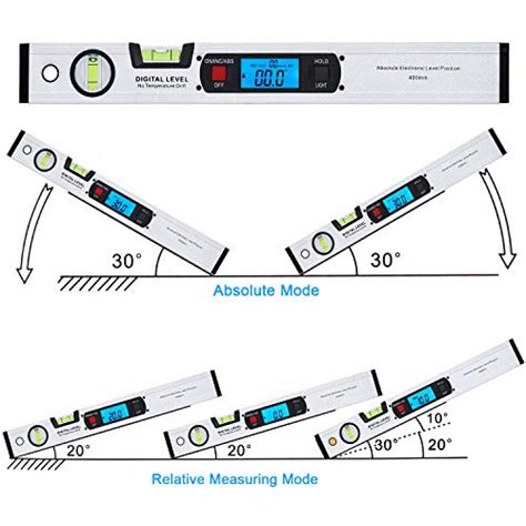 Risepro 16 Inch Digital Spirit Level And Protractor