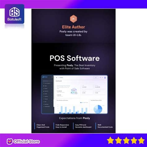 Promo Source Code Aplikasi Posly Pos With Inventory Management System By Baitulsoft Diskon 96