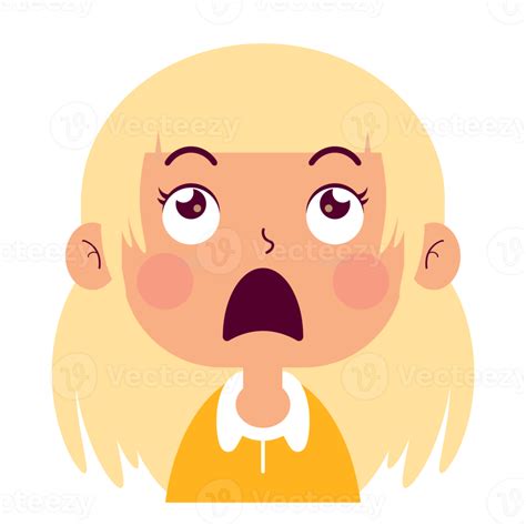 Free Chica Sorprendida Cara Dibujos Animados Lindo Png With The Best Porn Website