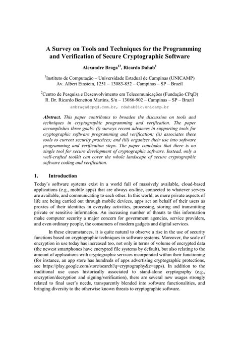 Pdf A Survey On Tools And Techniques For The Programming And