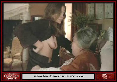 Naked Alexandra Stewart In Black Moon