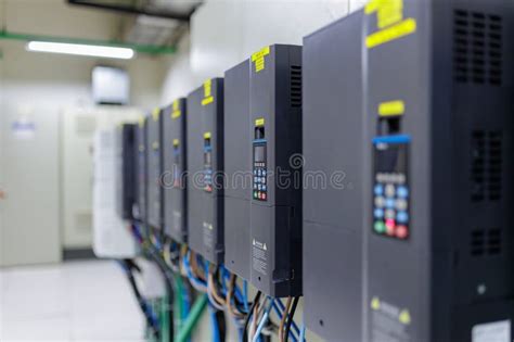 3 Phase Power Inverter Used In Industrial Plants Stock Image Image Of