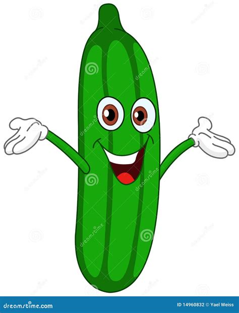 Cucumber Vector Illustration 14960832
