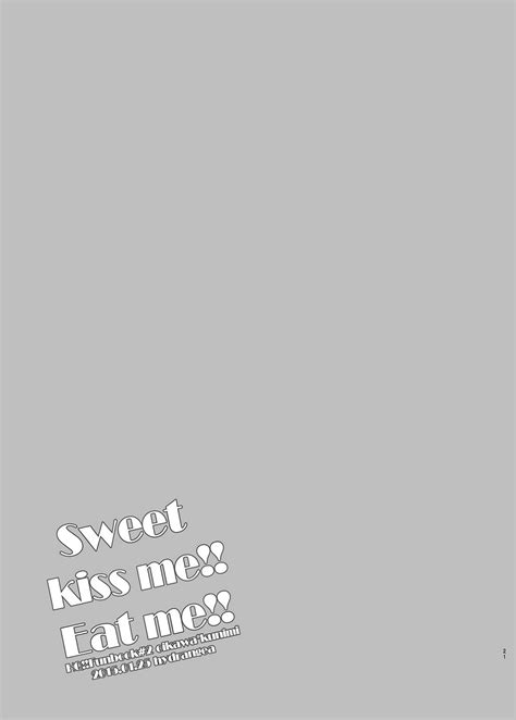 [hydrangea Sawarabi ] Sweet Kiss Me Eat Me Haikyuu Dj [jp] Myreadingmanga