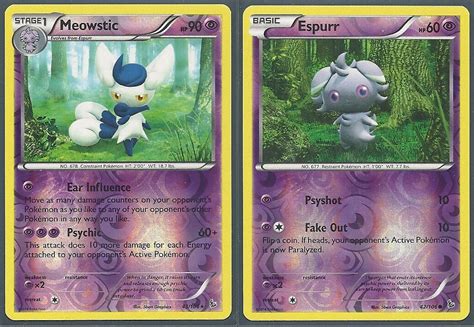 Pokemon Meowstic Evolution