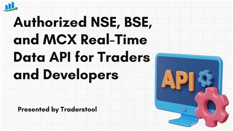 Authorized Nse Bse And Mcx Real Time Data Api For Traders And Developers Traders Tools