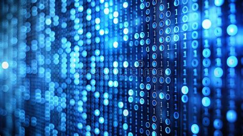Intricate Blue Binary Code Background A Deep Dive Into Abstract Digital Art With Stunning Depth