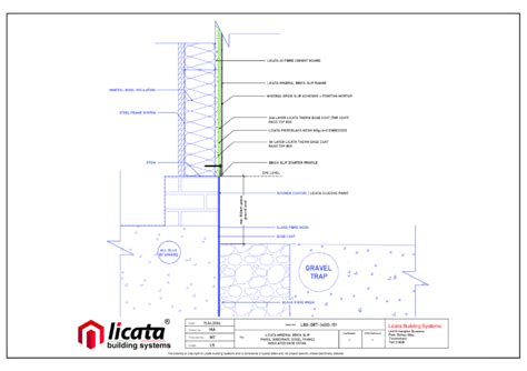 Licata Render Panel Substrate Steel Frame Mineral Brick Slip Combined Licata Building