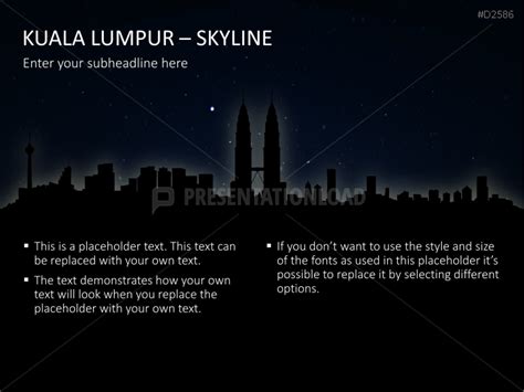 Cityscapes Skylines For Powerpoint Vector Graphics Powerpoint Templates Presentationload