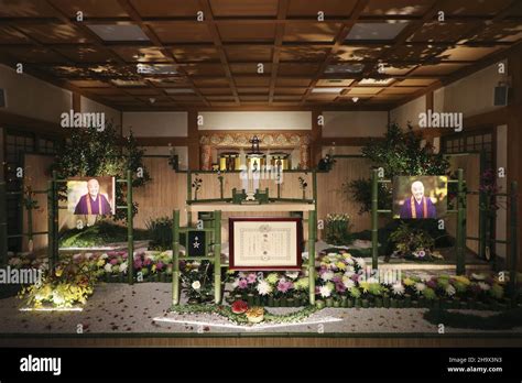 Photo Taken In Kyoto On Dec 9 2021 Shows An Altar Set Up At The Home