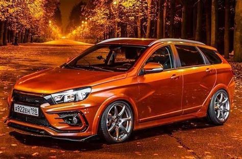 Бампер автомобиля Лада Веста