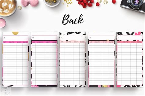 Cash Envelope Printable Girl Boss Theme Cash Envelope Tracker Expense Tracker Money Savings