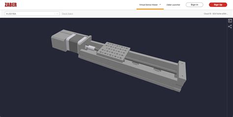 Zaber Virtual Device Zaber Software Portal