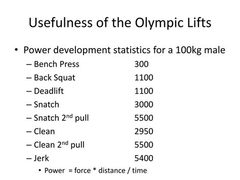 Ppt Olympic Weightlifting Powerpoint Presentation Free Download Id