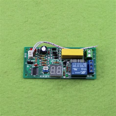 IC Module Relay Module Delay Module V Input Seconds To Minutes Delay LED Digital Tube