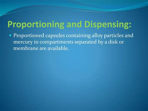 Manipulation Of Amalgam Pptx